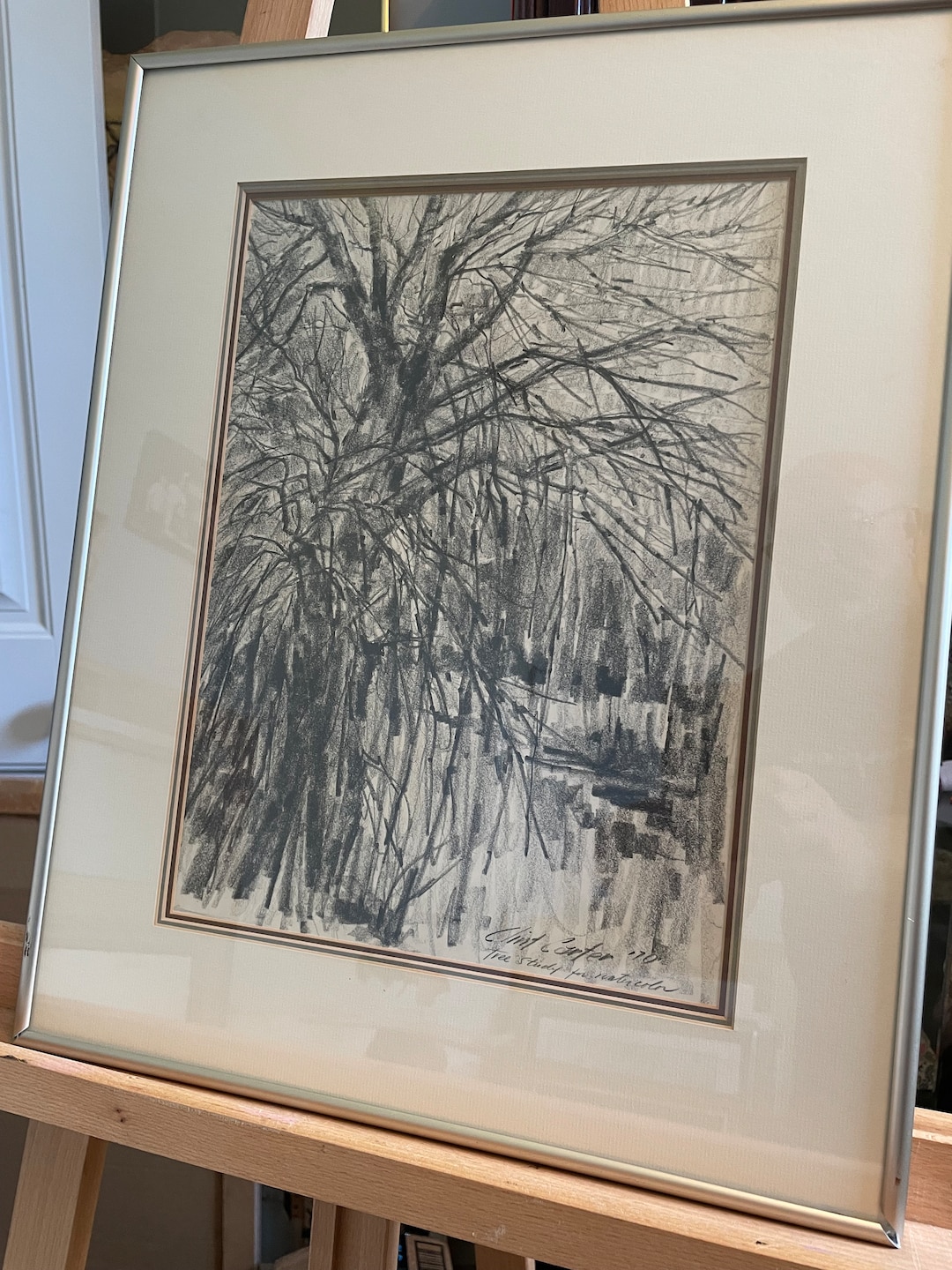 Original Clint Carter 1970 Test Sketch Gift to Connie Alexander ...