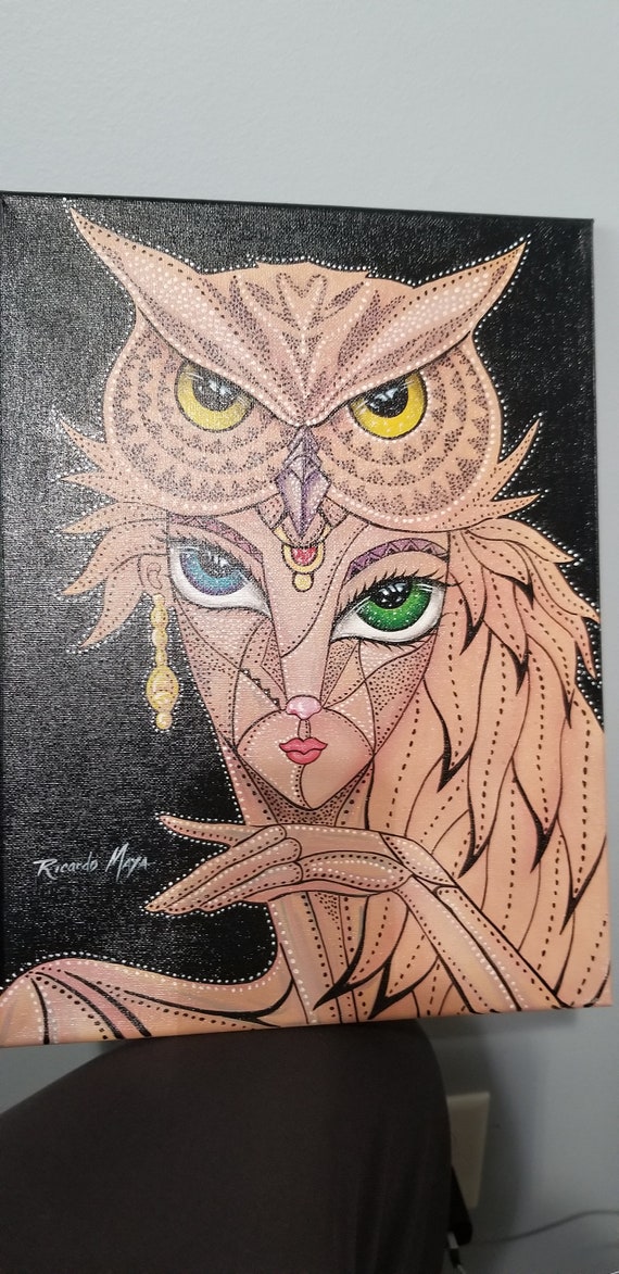 Ricardo Maya Painting Cubanist Head Face Cubanism Painting - Etsy