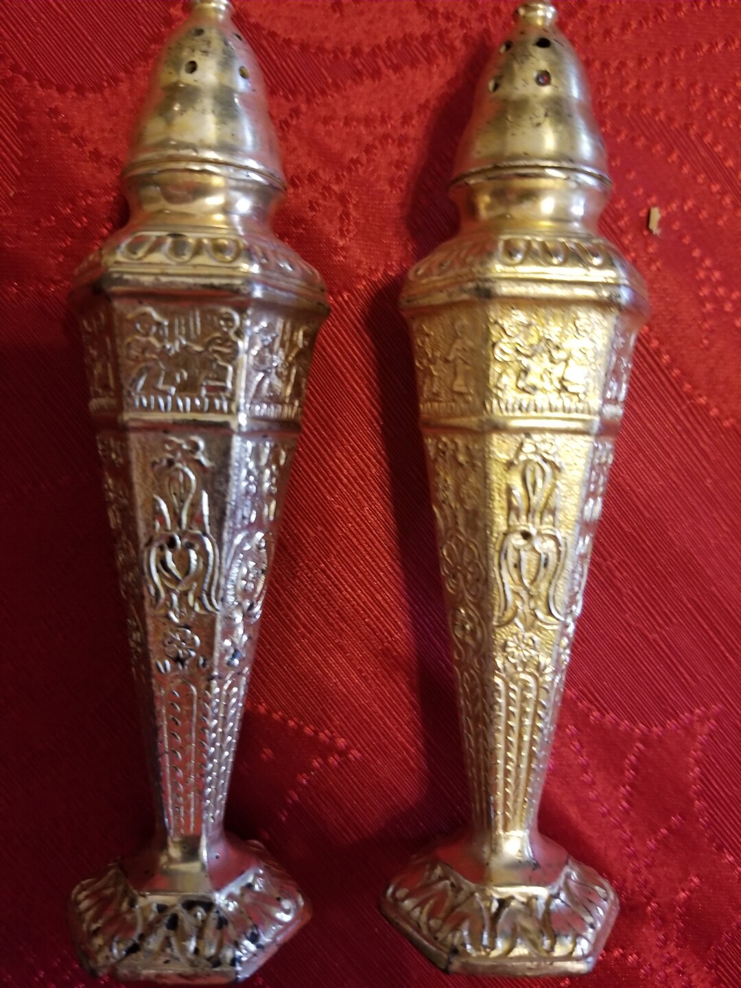 Cleopatra Salt & Pepper Shakers Vintage - Etsy