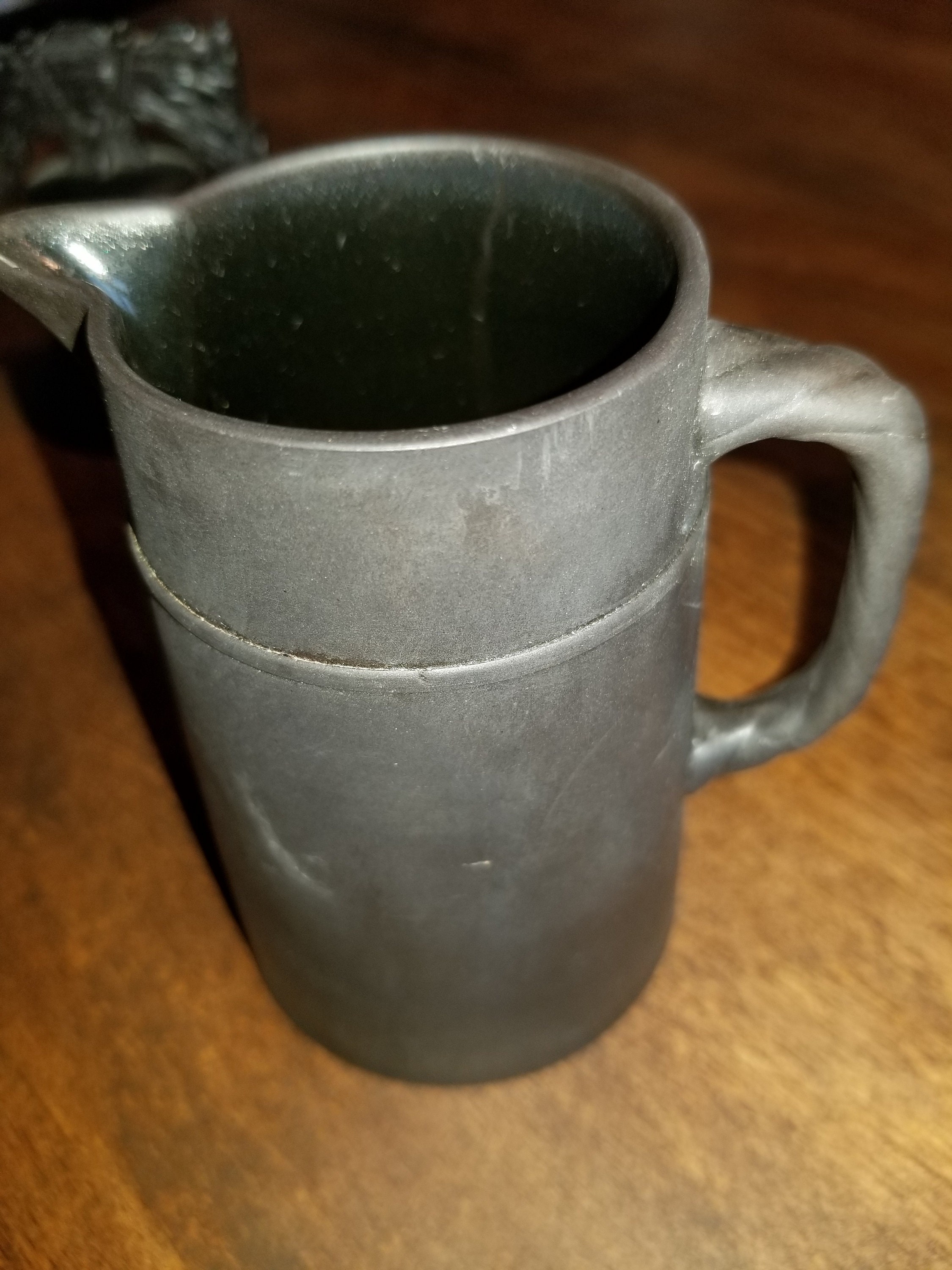 Wedgewood Black Basalt Pottery Collection - Etsy