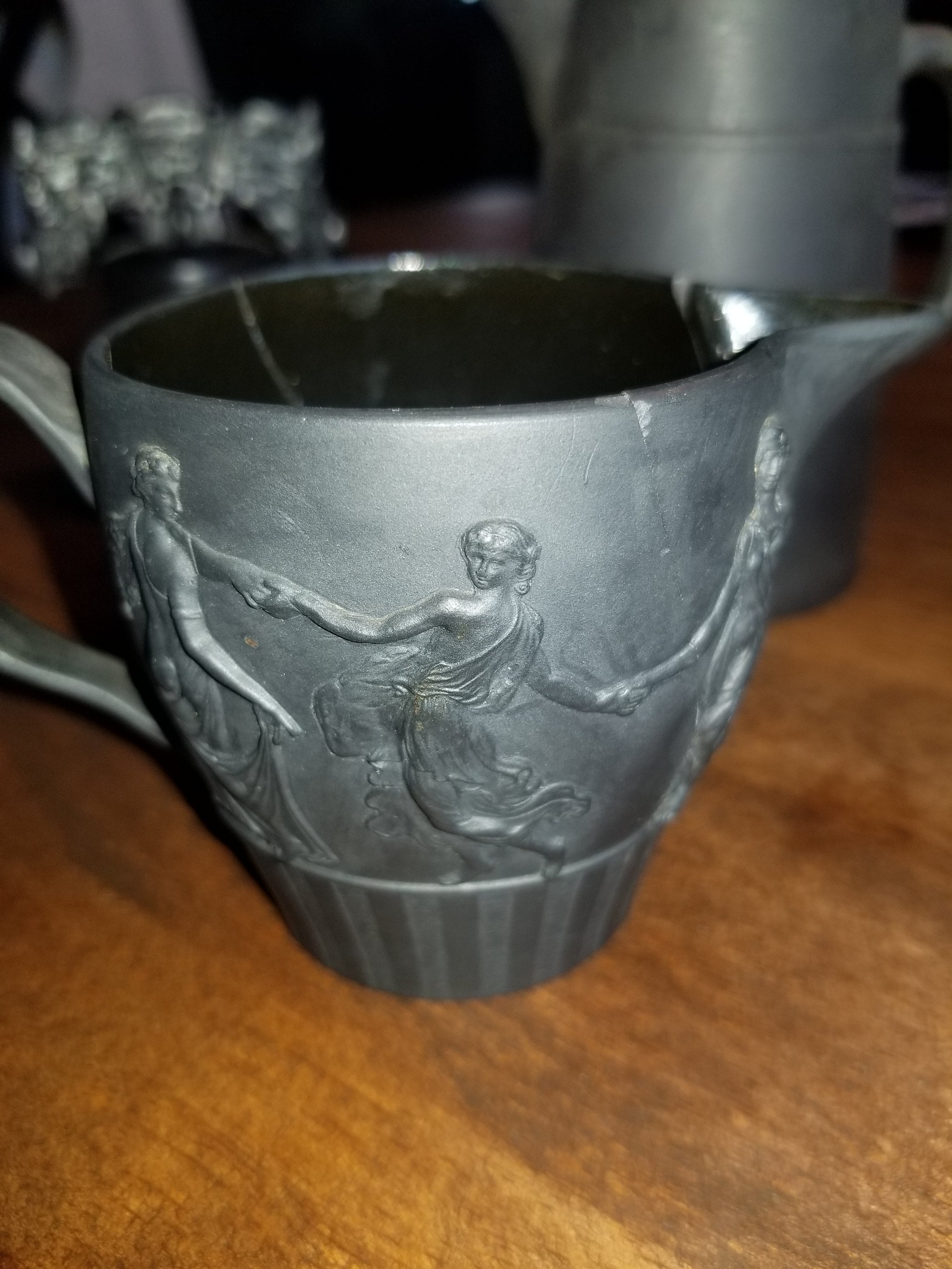 Wedgewood Black Basalt Pottery Collection - Etsy