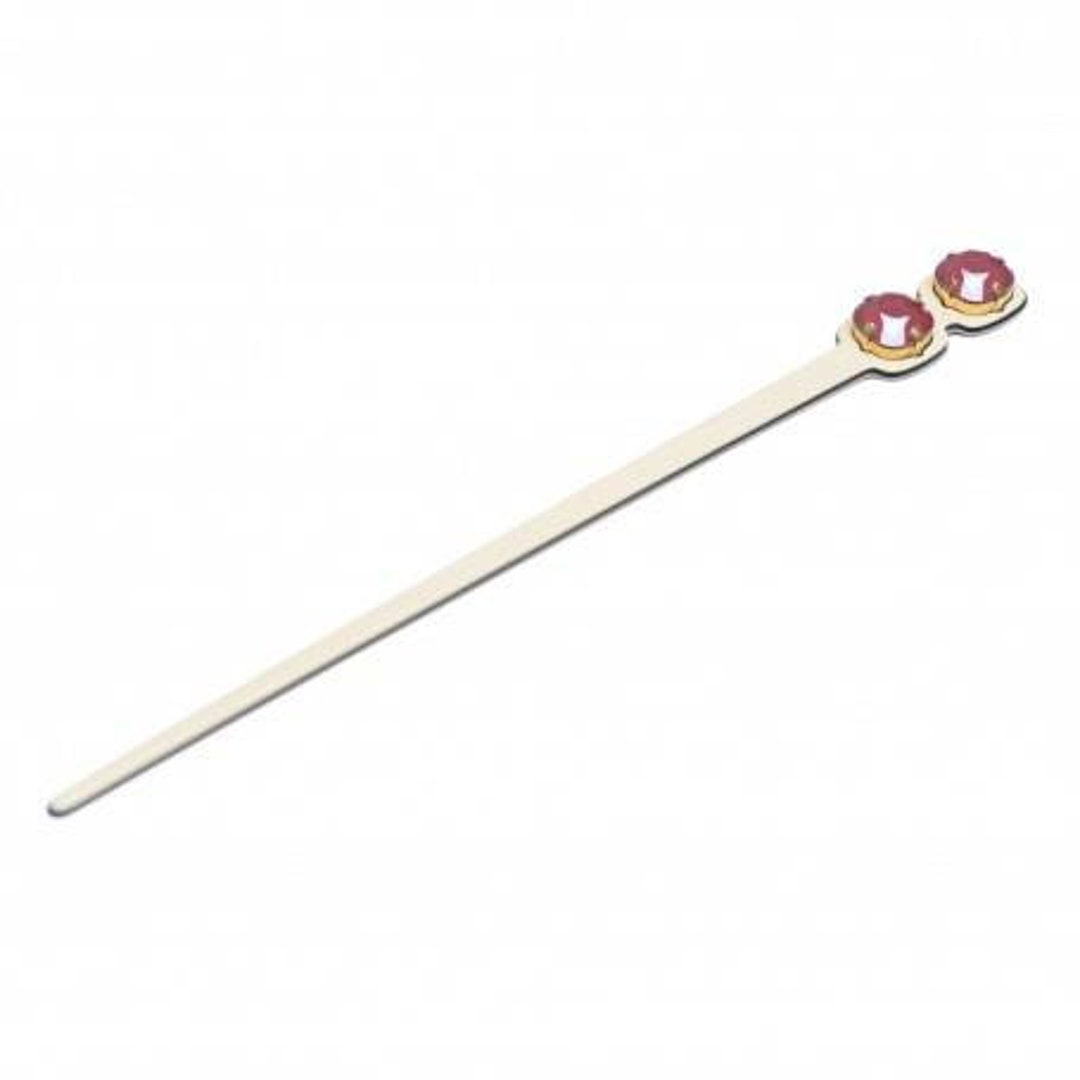 Medium Size Japanese Stick Shape Hair Stick in Ivory and Black - Etsy