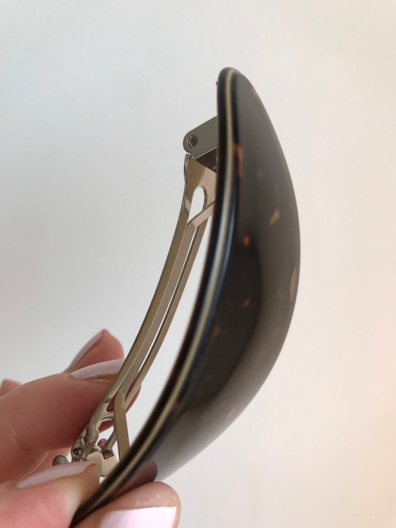 Amber Design French Barrette Women Hair Accessory Barrette for | Etsy