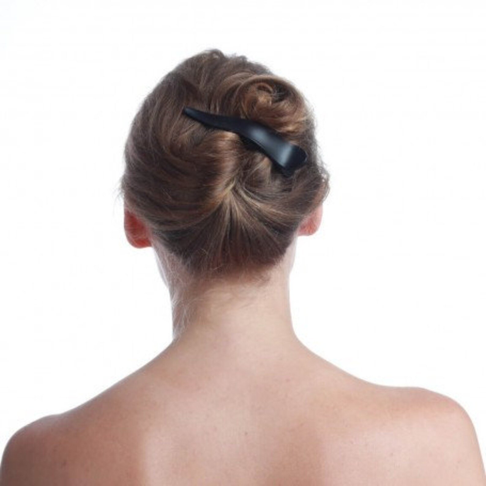Medium Size Regular Shape Alligator Hair Clip in Black - Etsy