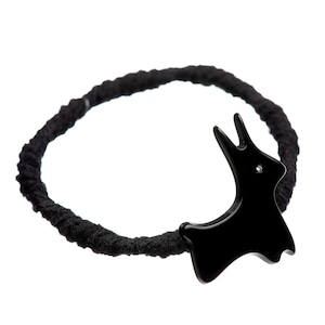 Simple Black Rabbit Cellulose Acetate Hair Band Women Retro Rabbit Hair ...