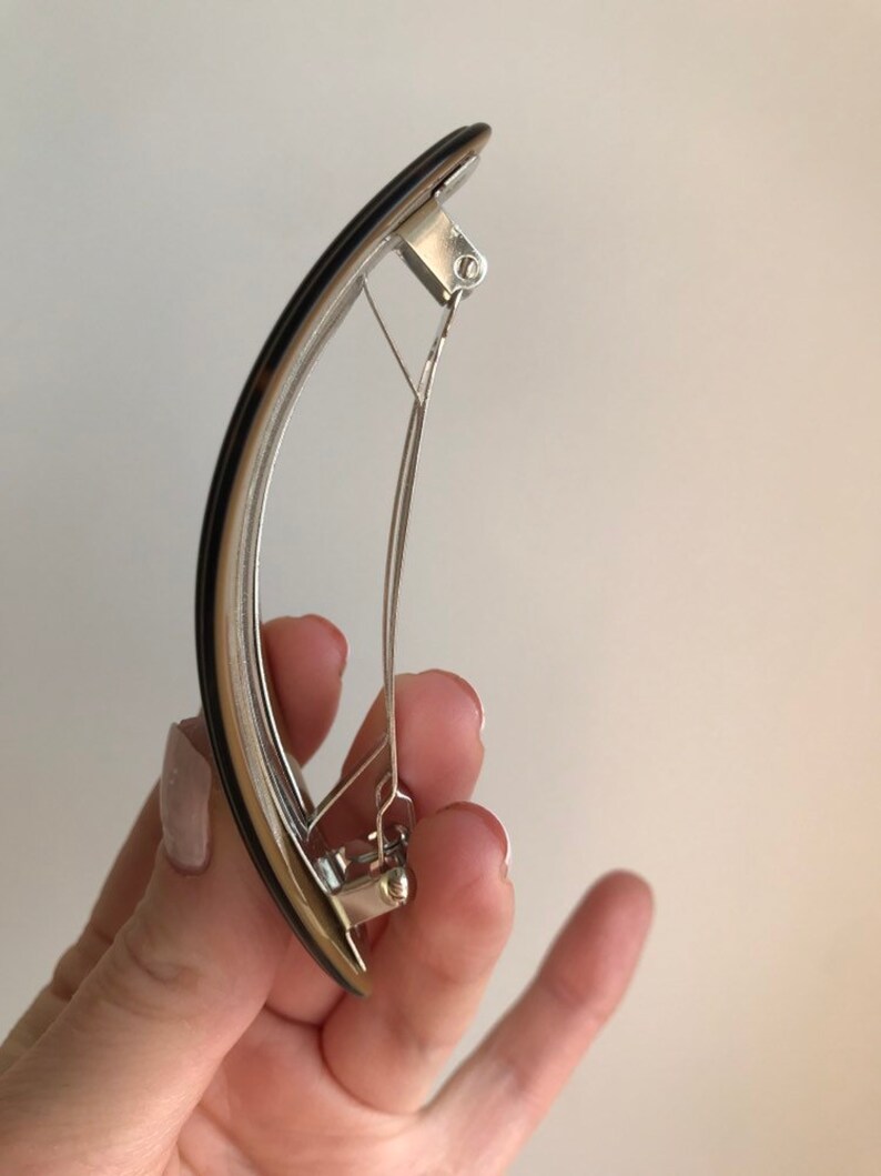 Amber Design French Barrette Women Hair Accessory Barrette for | Etsy