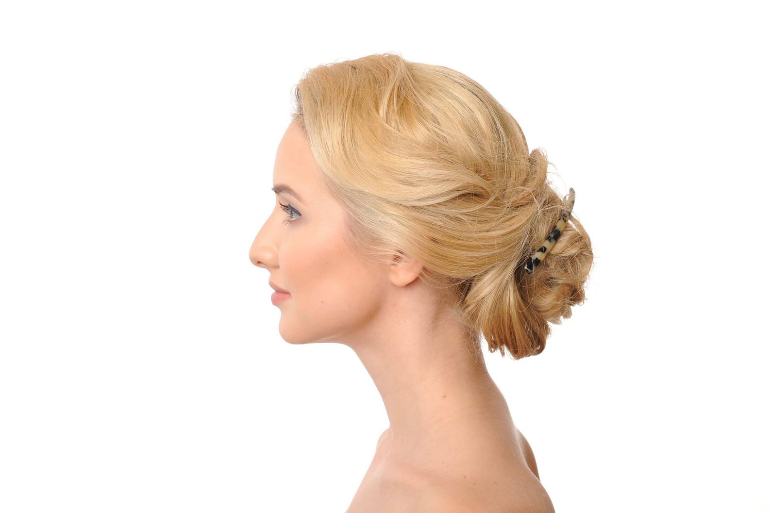 Geometric Print Long French Clip Barrette Clip Fashion Acetate | Etsy