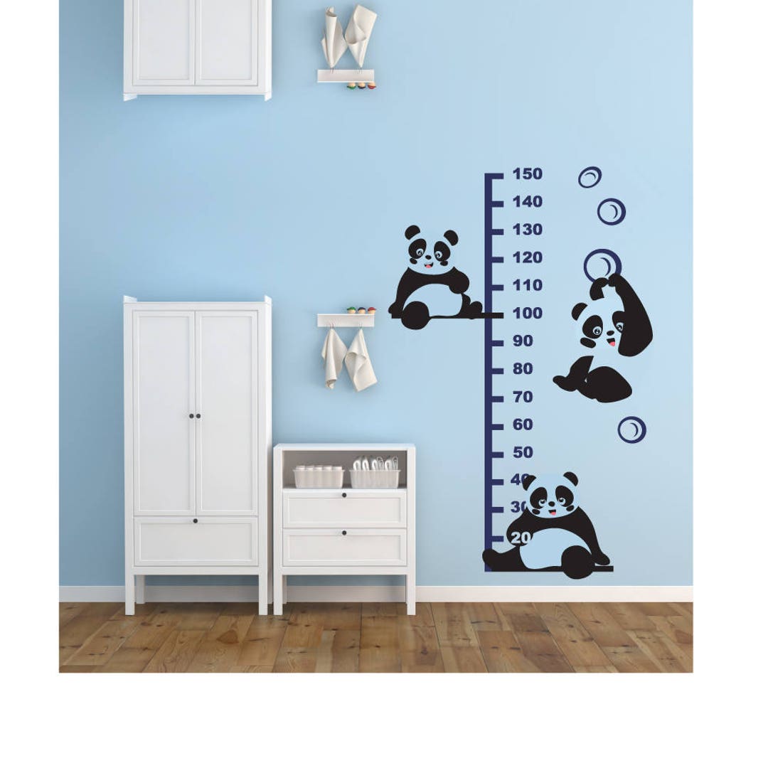 Escala de tamaño de panda, regla adhesiva - Etsy España