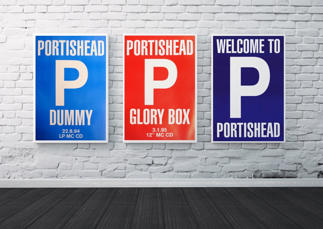 Portishead Posters Original Collectors Set - Etsy