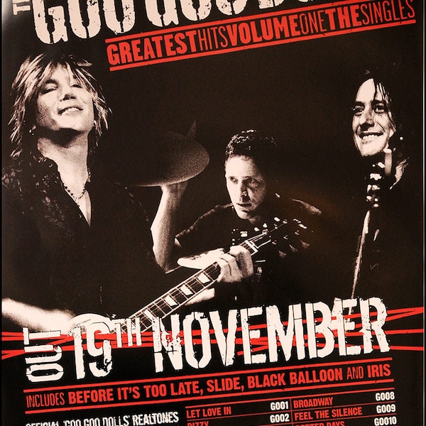 Goo Goo Dolls - Etsy