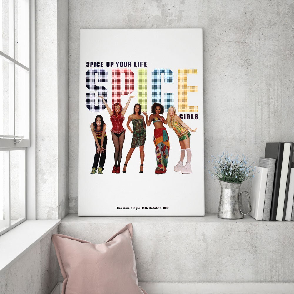 Spice Girls Poster spice up Your Life Original - Etsy