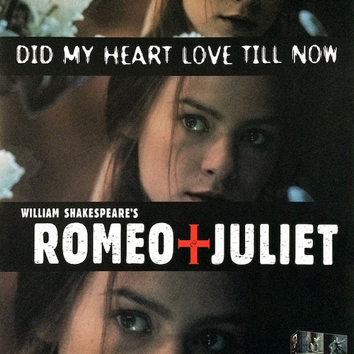 Romeo and Juliet Poster William Shakespeare Digital Poster - Etsy