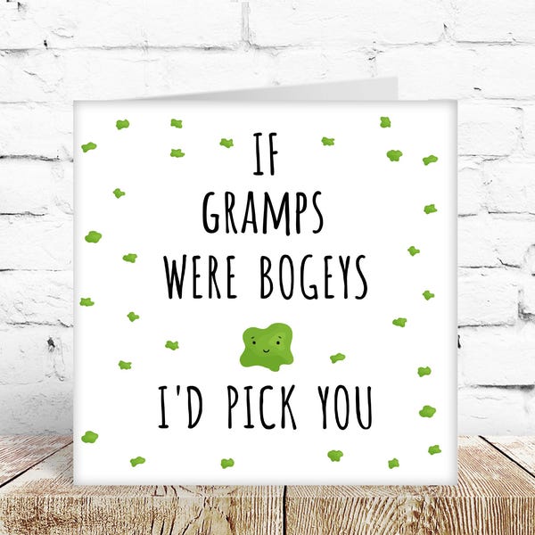 Gramps Birthday Cards - Etsy UK