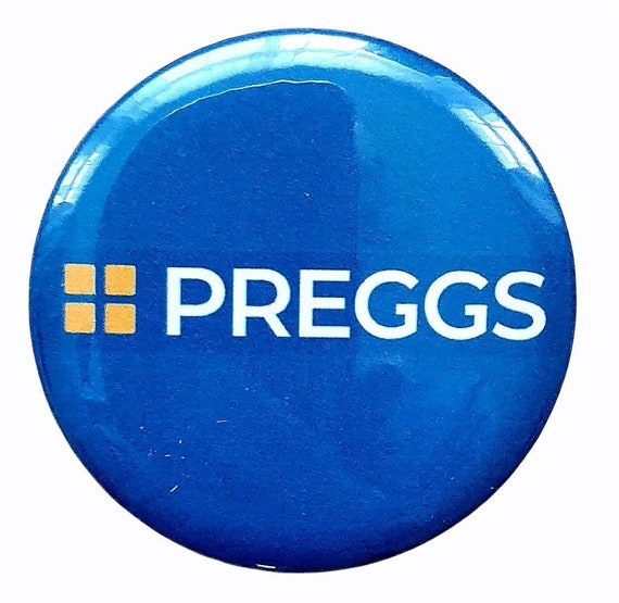 Large 50mm Badge Preggs for Pregnant Friend Maternity Baby - Etsy
