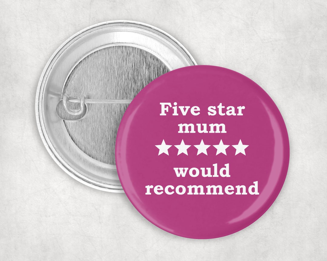 Mum Birthday Thank You Badge - Cute Gift for Awesome Mumma Mother Mama ...