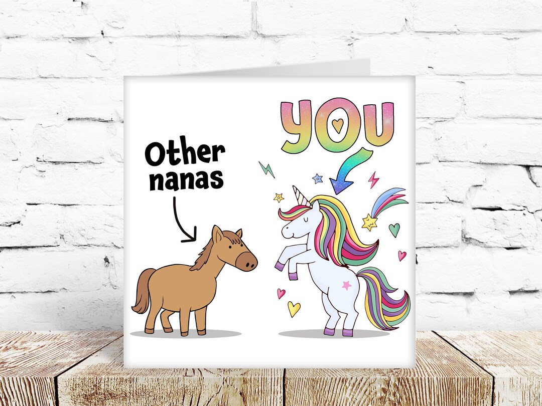Birthday Card for a Special Nana Grandma / Nanny / Granny From Grandson ...