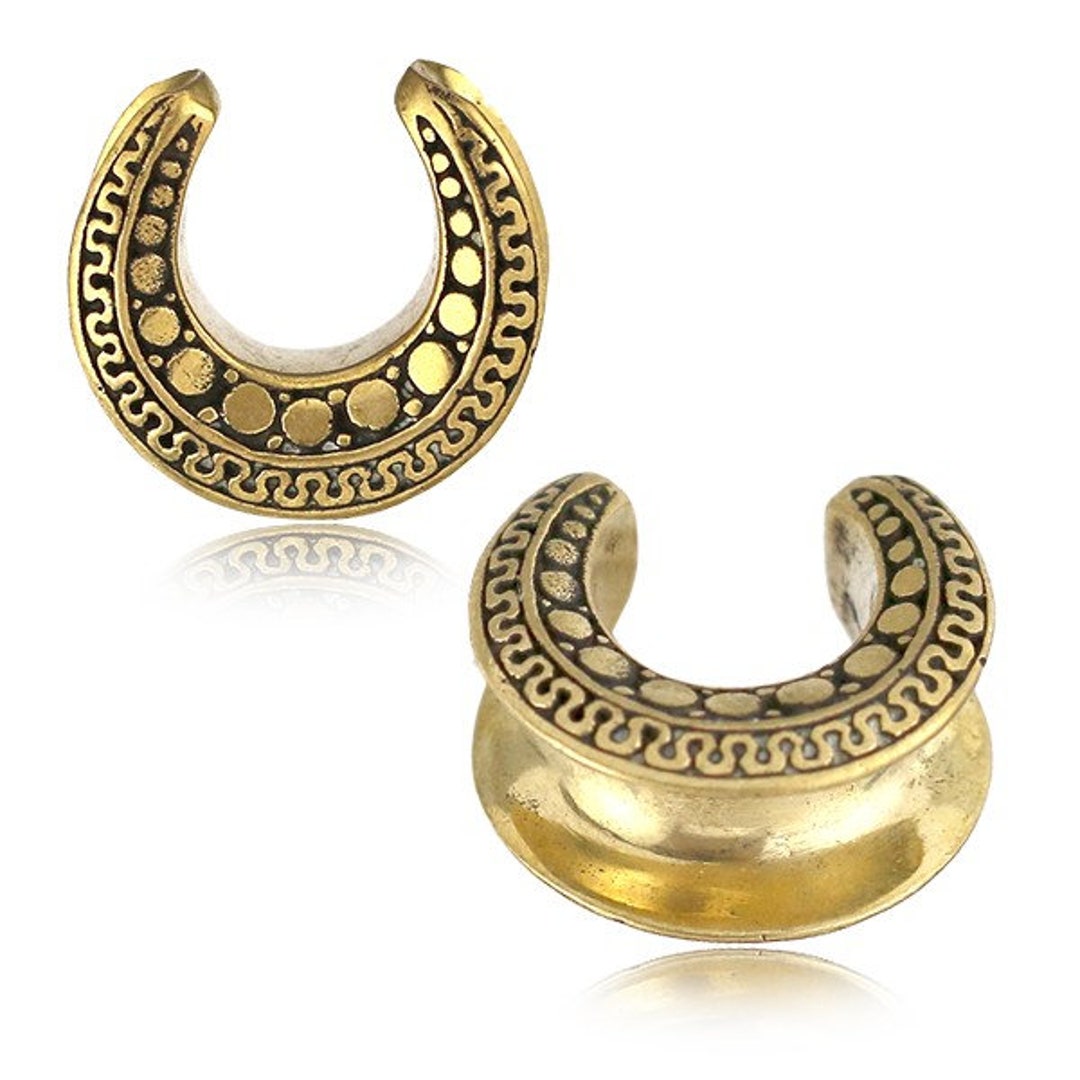 Saddle Plugs Ear Stretching Plugs Saddle Spreader Body - Etsy