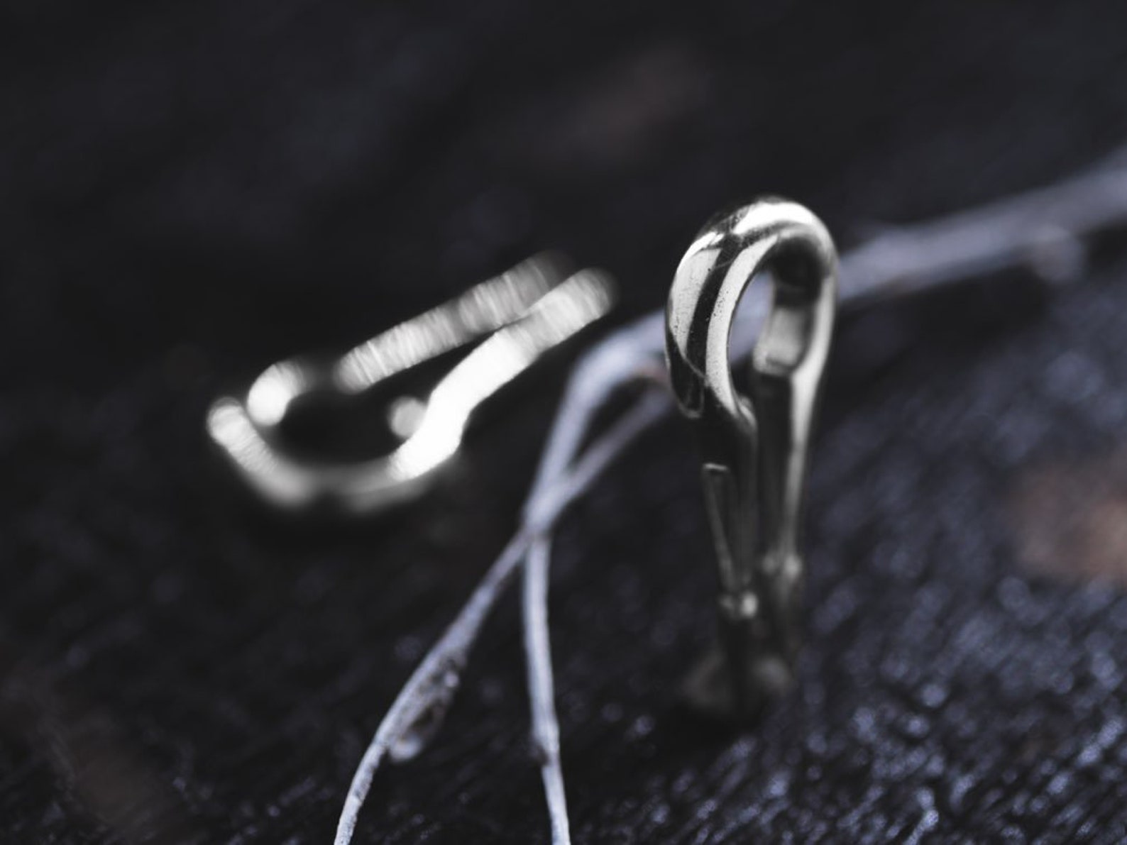 Silver Keyhole Ear Weights 5mm Stretched Lobes Minimalist - Etsy