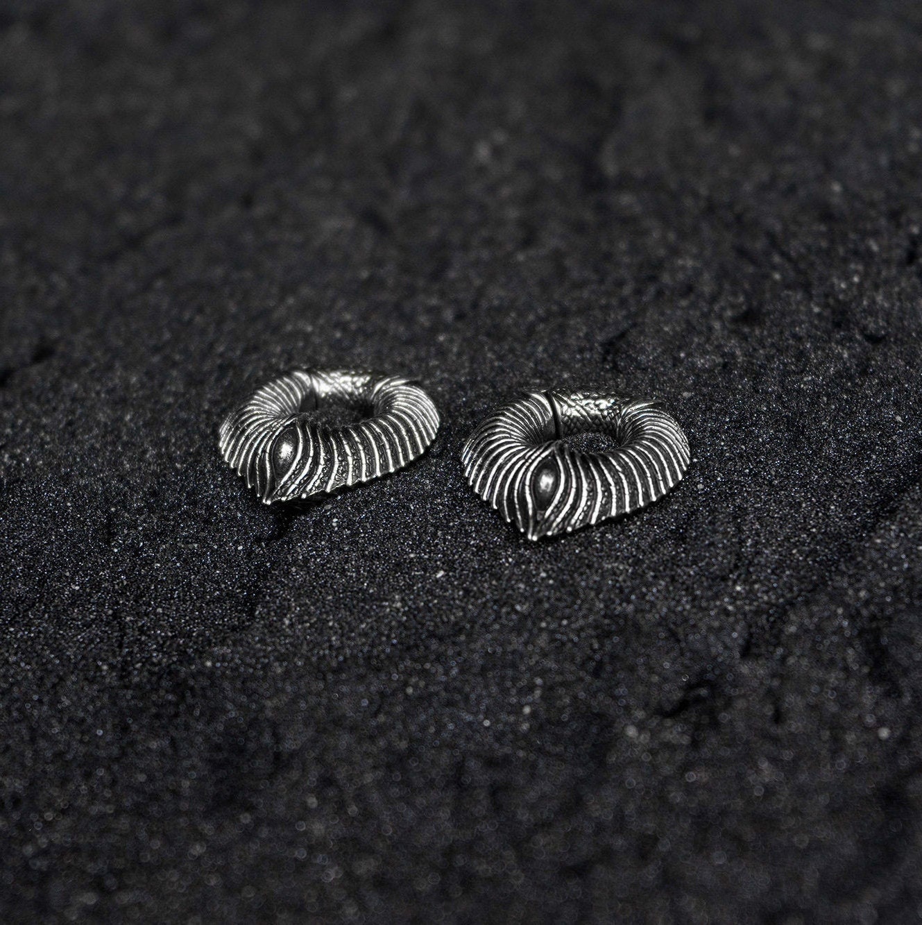 Circle Weights Heavy Ear Weights Ear Hangers Silver Ear - Etsy