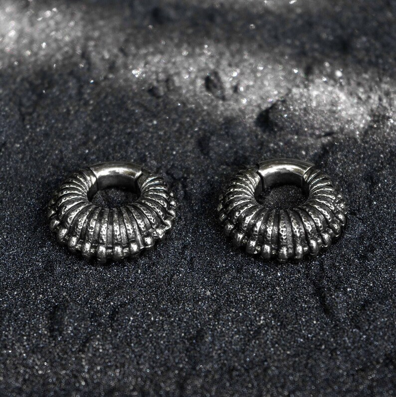 Circle Weights, Heavy Ear Weights, Ear Hangers, Silver Ear Gauges, 0 ...