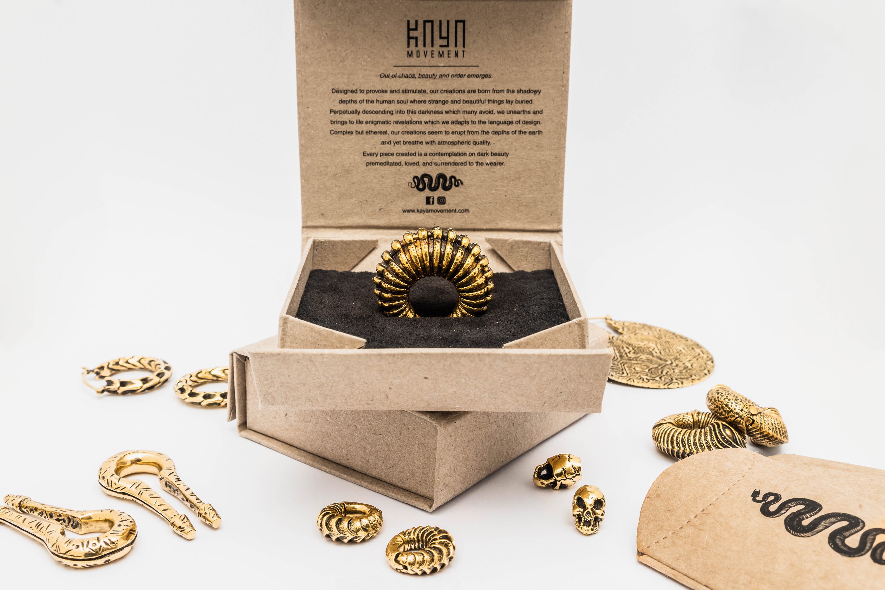 Circle Weights, Heavy Ear Weights, Ear Hangers, Gold Ear Gauges, 2 ...