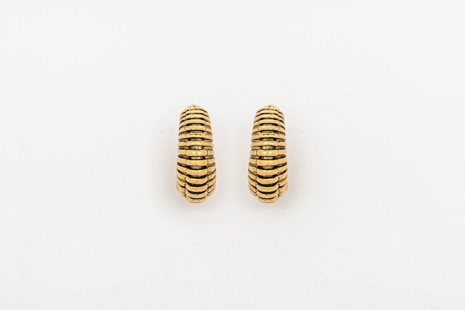 Circle Weights Heavy Ear Weights Ear Hangers Gold Ear - Etsy