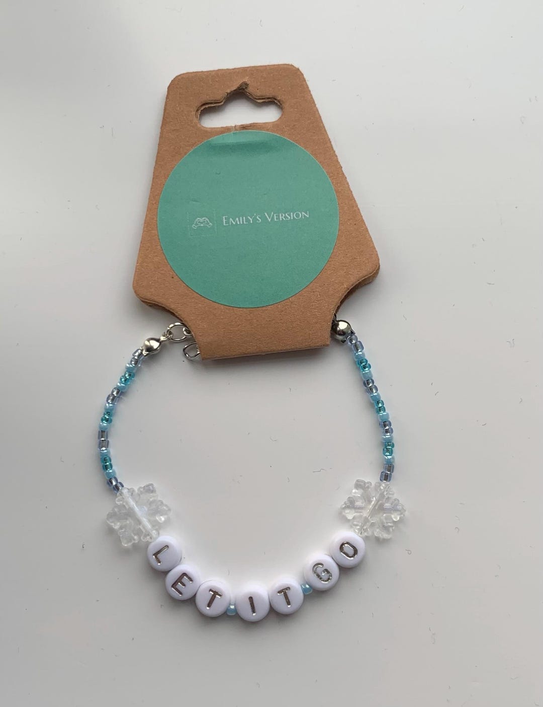 Frozen Inspired ‘let It Go’ Friendship Bracelet - Etsy
