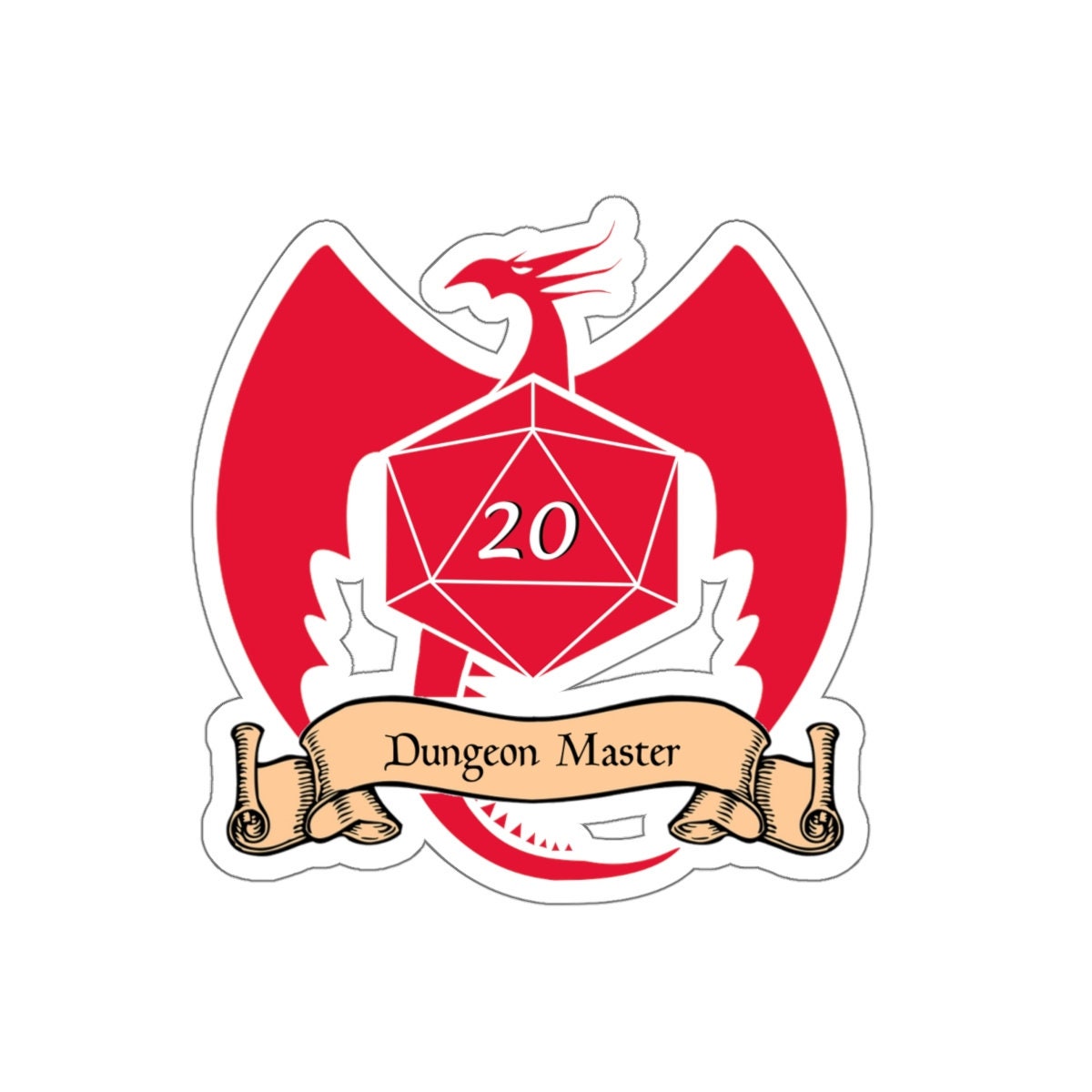 D&D Sticker Dungeon Master | Etsy