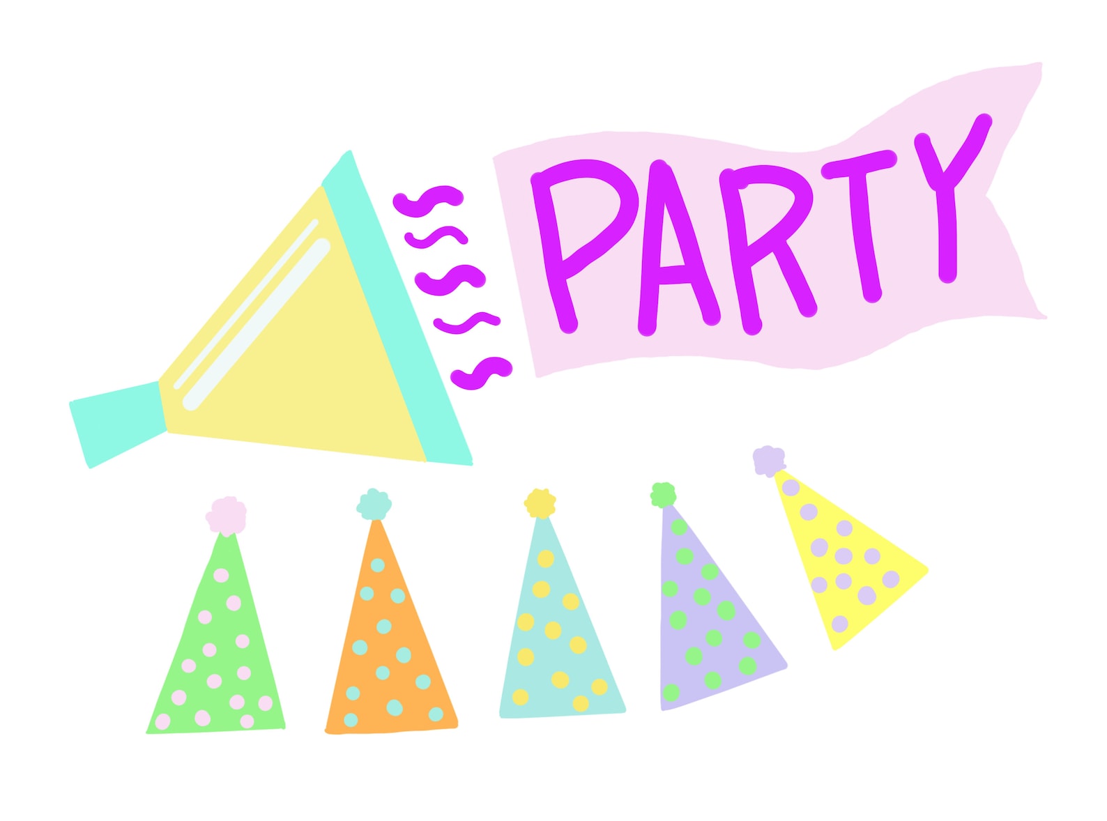 Birthday Clip Art Party Clip Art Happy Birthday | Etsy