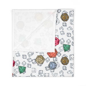 Baby Swaddle, Dungeon and Dragons Infant Wrap, Game Night Nursery Decor ...