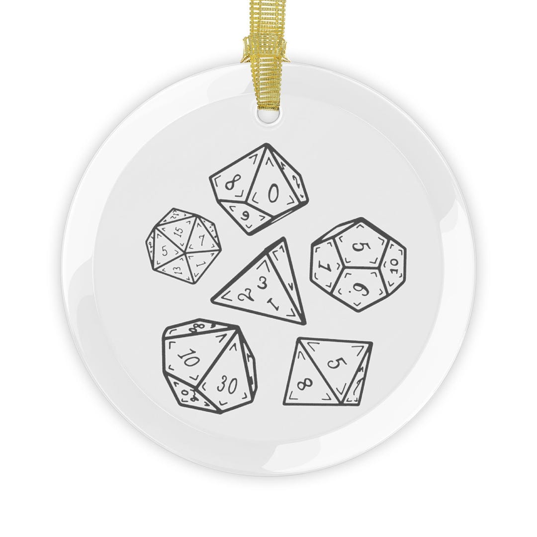 DND Ornaments, Dungeons and Dragons Ornaments, RPG Christmas Decor ...