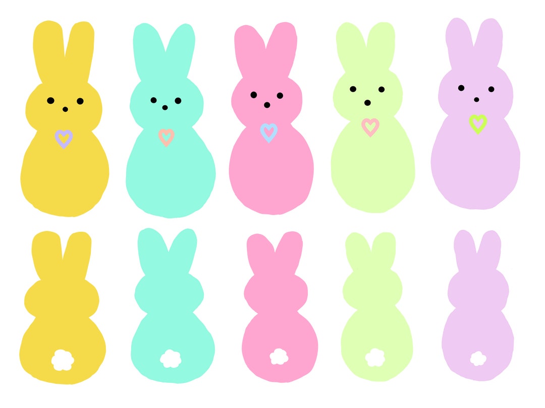 Cute Peeps Clip Art - Etsy