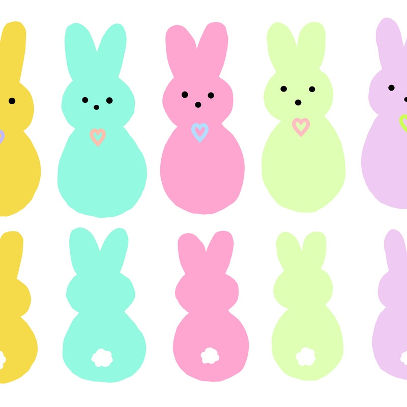 Peeps Clips Art - Etsy