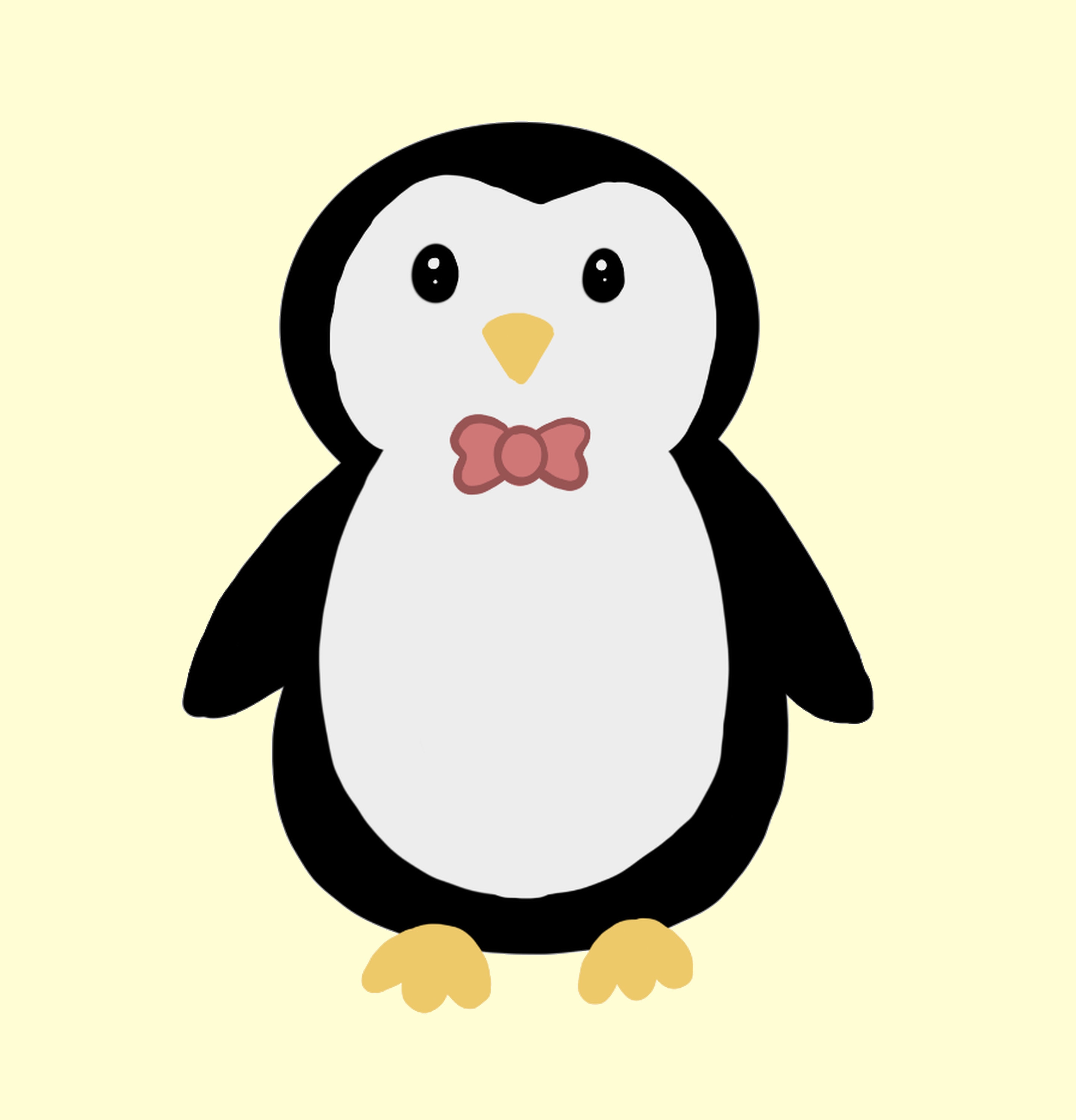 Cute Penguins Clip Art, Penguin Clipart - Instant Download - Etsy