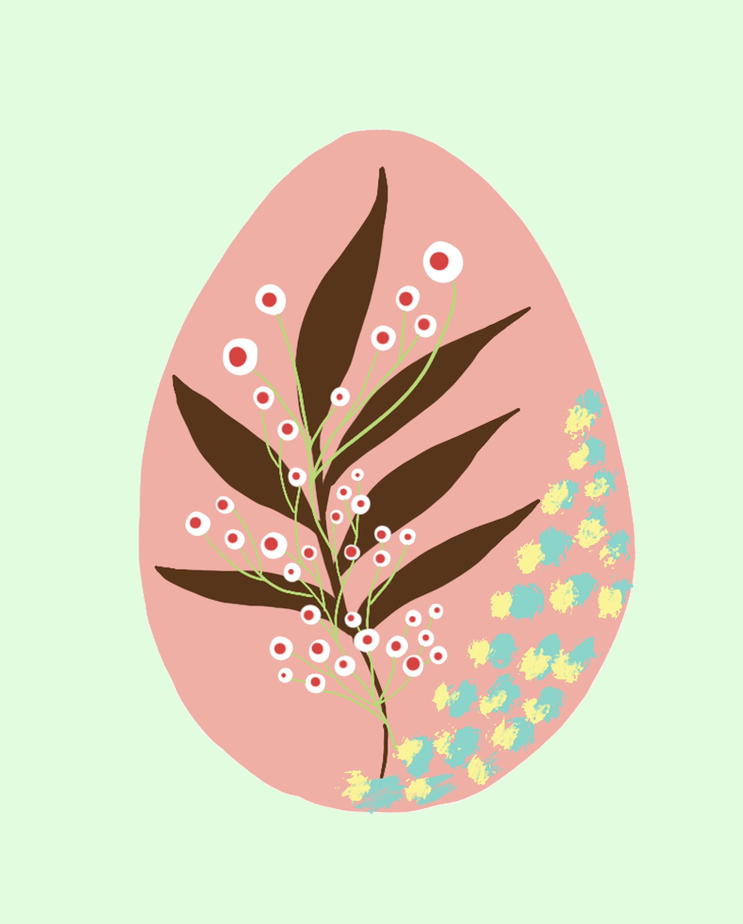 Boho Easter Eggs Clipart Set - Instant Download for Personal Use - Etsy