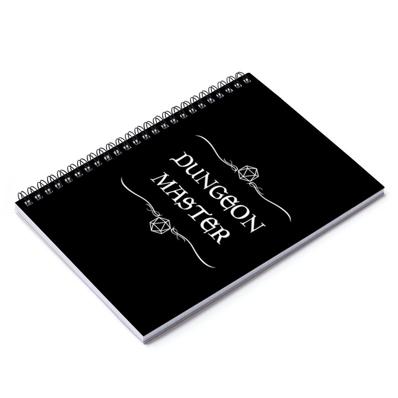 D&D Notebook Dungeon Master - Etsy