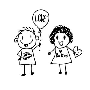 Stick Kids Clipart, Stick Children Clip Art - Instant Download - Etsy