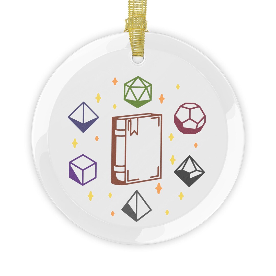 DND Ornaments, Dungeons and Dragons Ornaments, RPG Christmas Decor ...