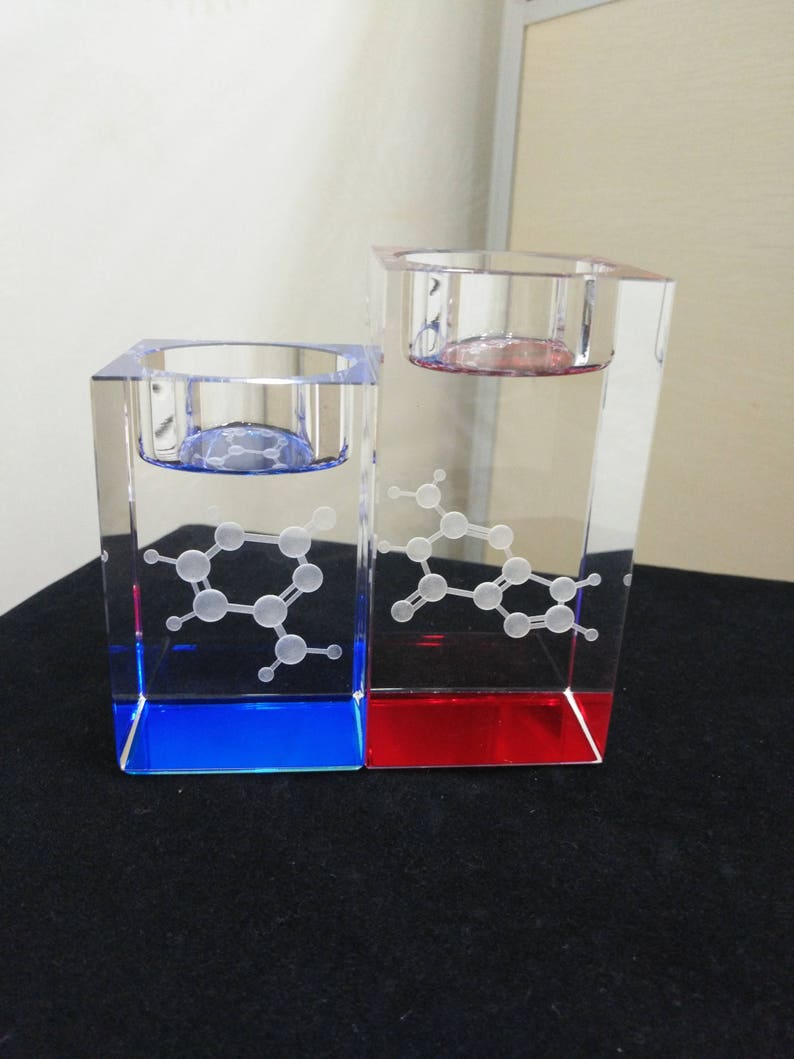 3D DNA Candle Holder 5 Piece Set | Etsy