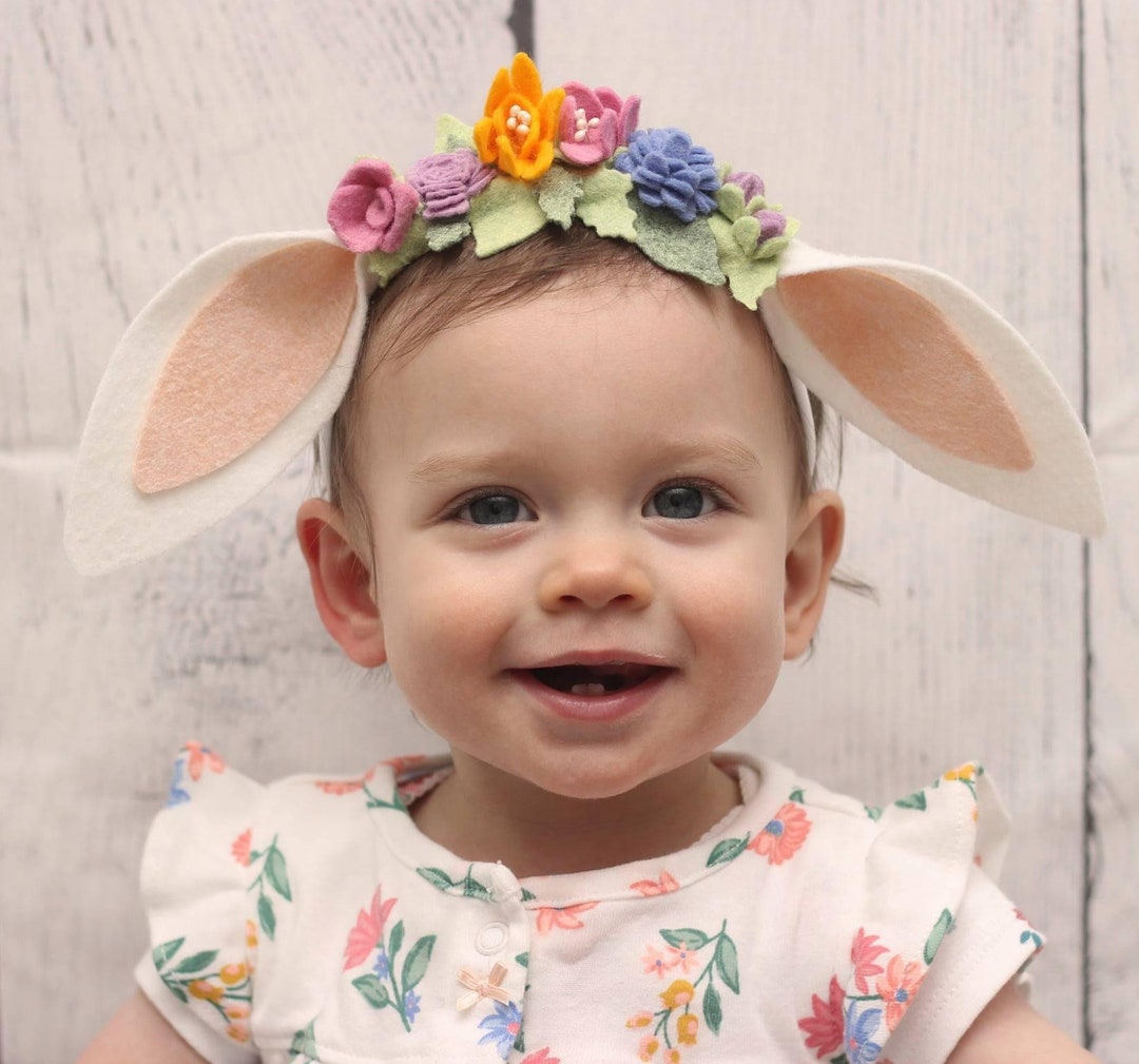 Floppy Ear Bunny Headband Easter Bunny Headband Baby Lamb Headband ...
