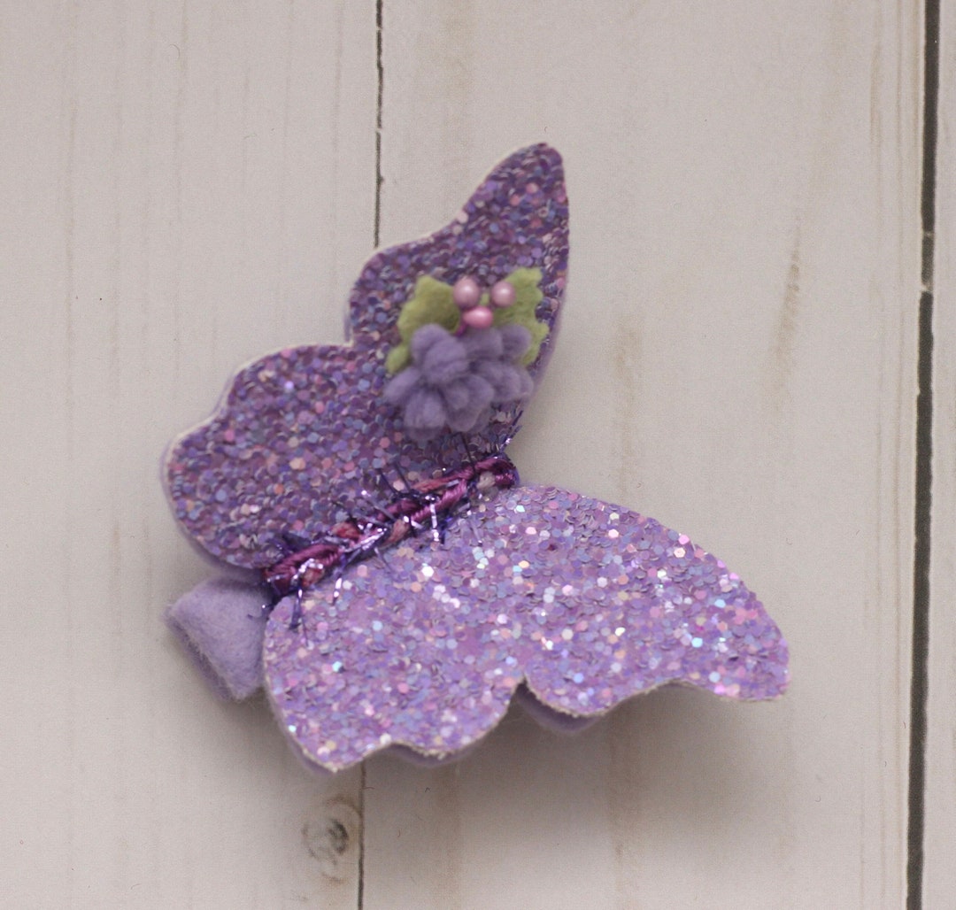 Butterfly Clip || Sparkle Butterfly Hair Clip || Spring Butterfly Hair ...