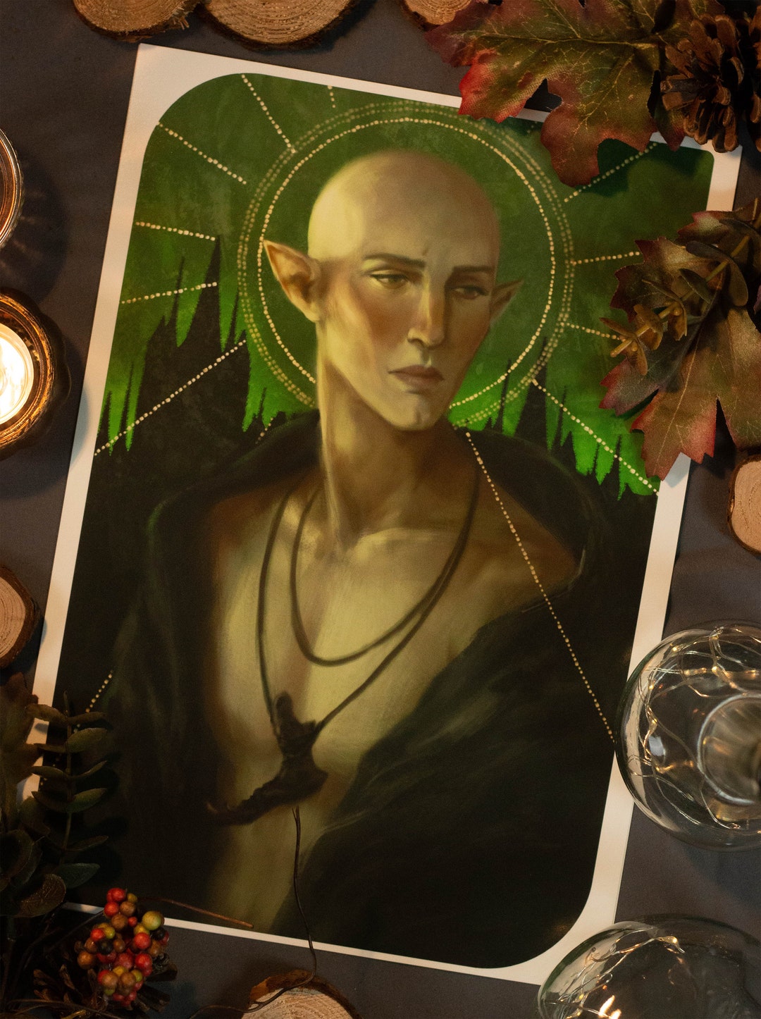 Solas - Dragon Age Print - Etsy
