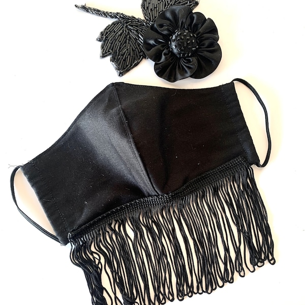 Fringe Mask - Etsy