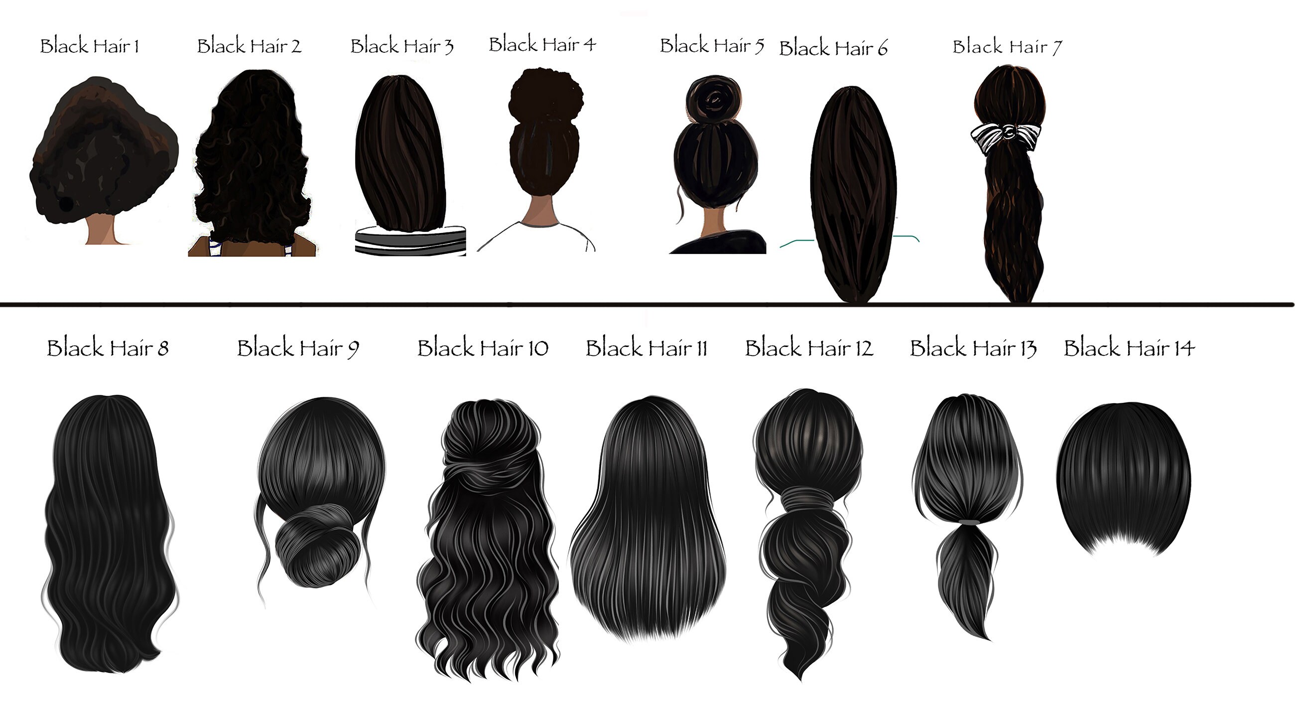 Custom Young Teen Girls Drawing by Roxy's Illustrations, Teen ...