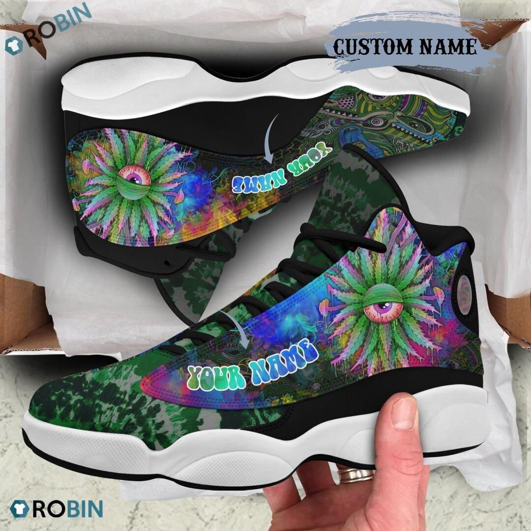 Eyes Weed Sneaker Custom for Fans JD0399 - Etsy