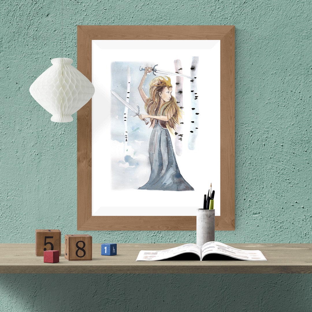 White Witch Wall Art Print Printable Poster 300DPI - Etsy