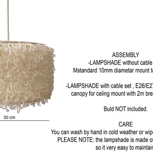 YETI Pendant Lamp Wabi Sabi Suspension Light, Modern Home Lighting ...