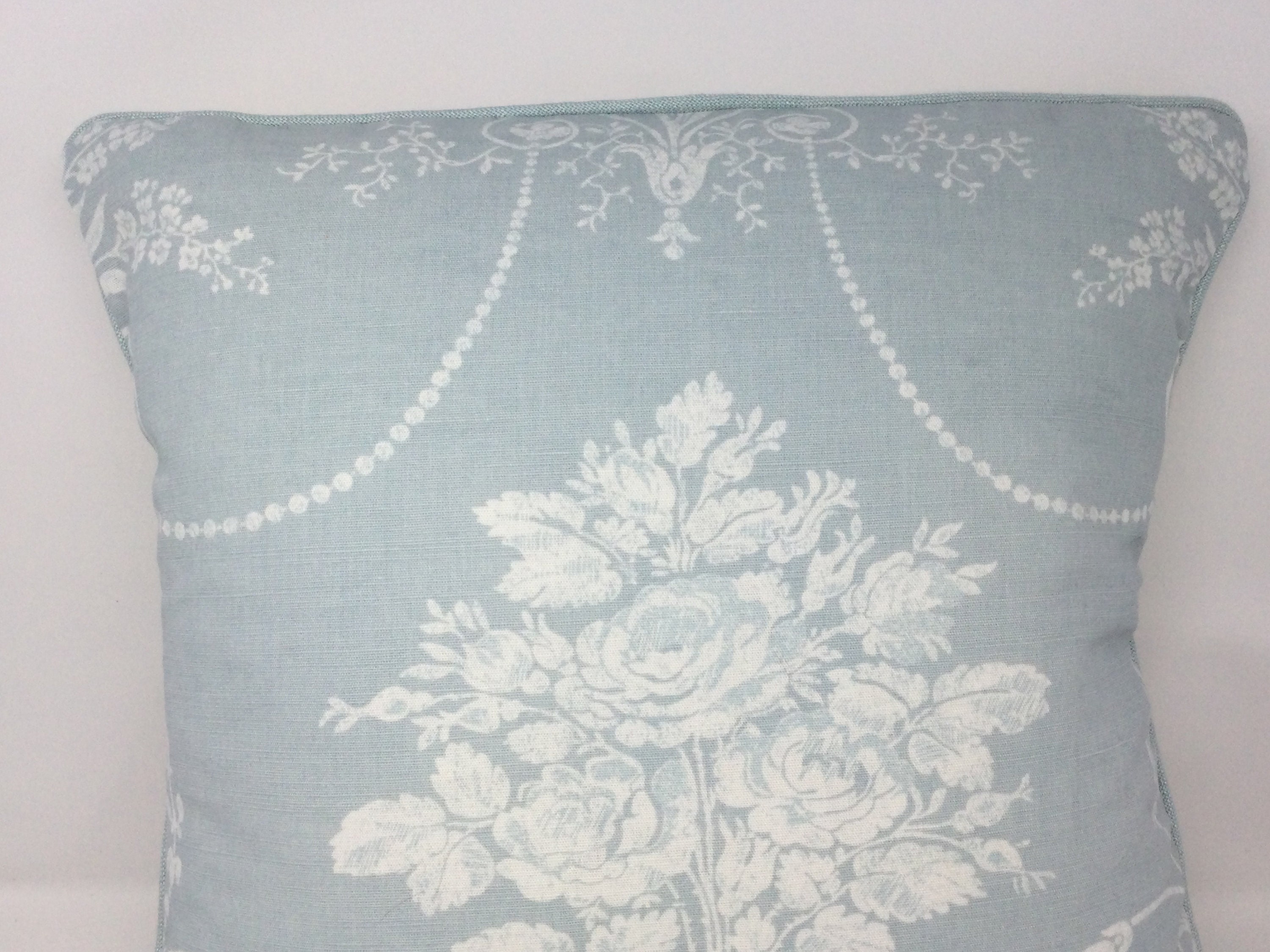 18 Laura Ashley Josette Duck Egg Handmade Cushion Cover Etsy