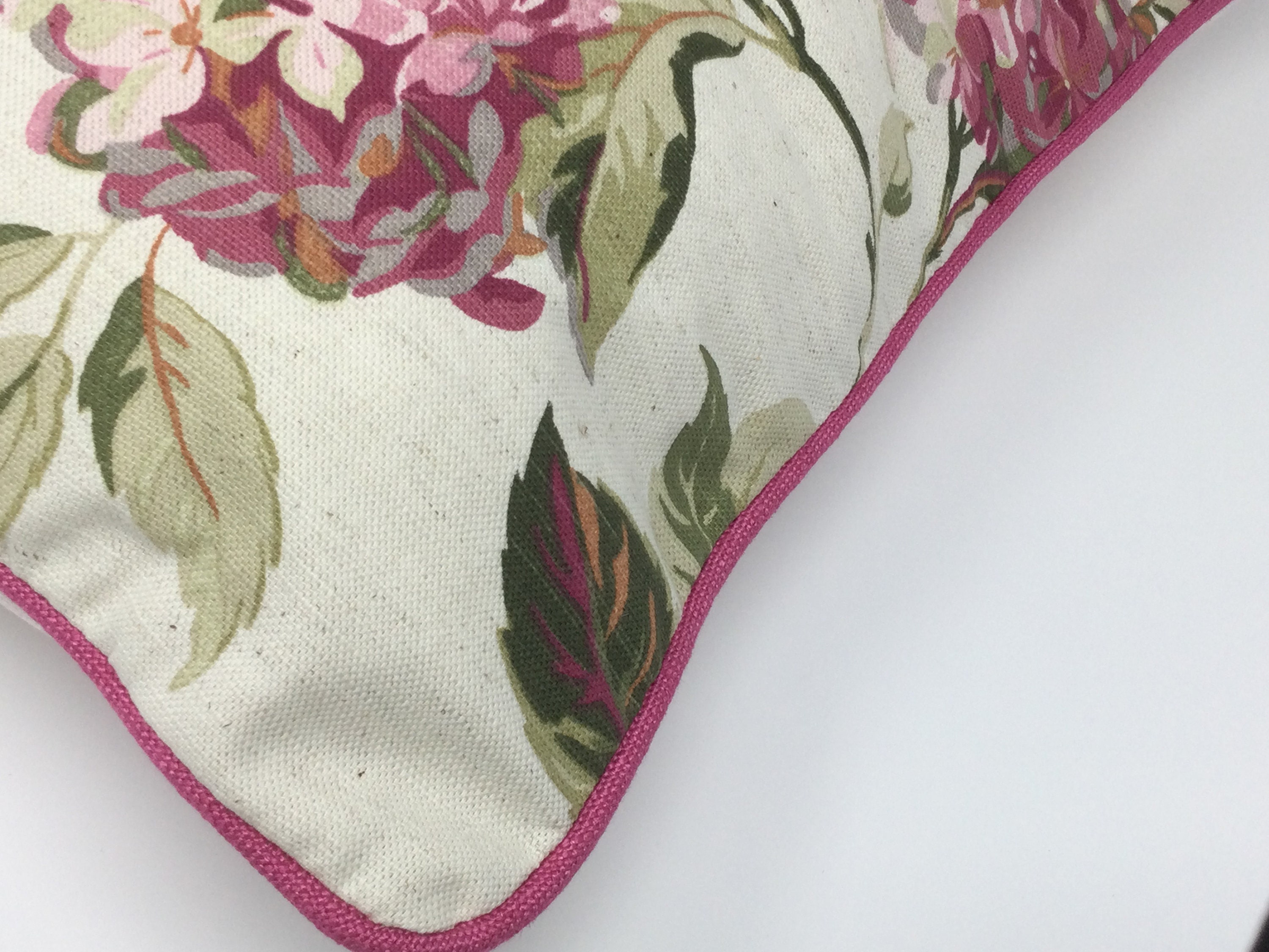 Laura Ashley Hydrangea Cushion Cover: Pink Floral Pillow, 16" - Etsy