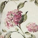 16" Laura Ashley Hydrangea Pink/natural Handmade Cushion Cover Piped ...